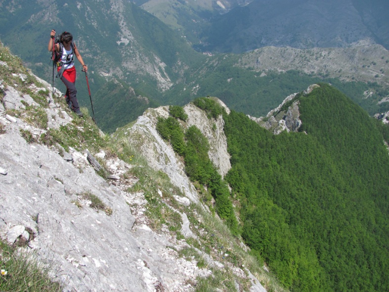 Escursionismo a 360°: Monte Corchia (dal crinale nord dell’anticima) EE