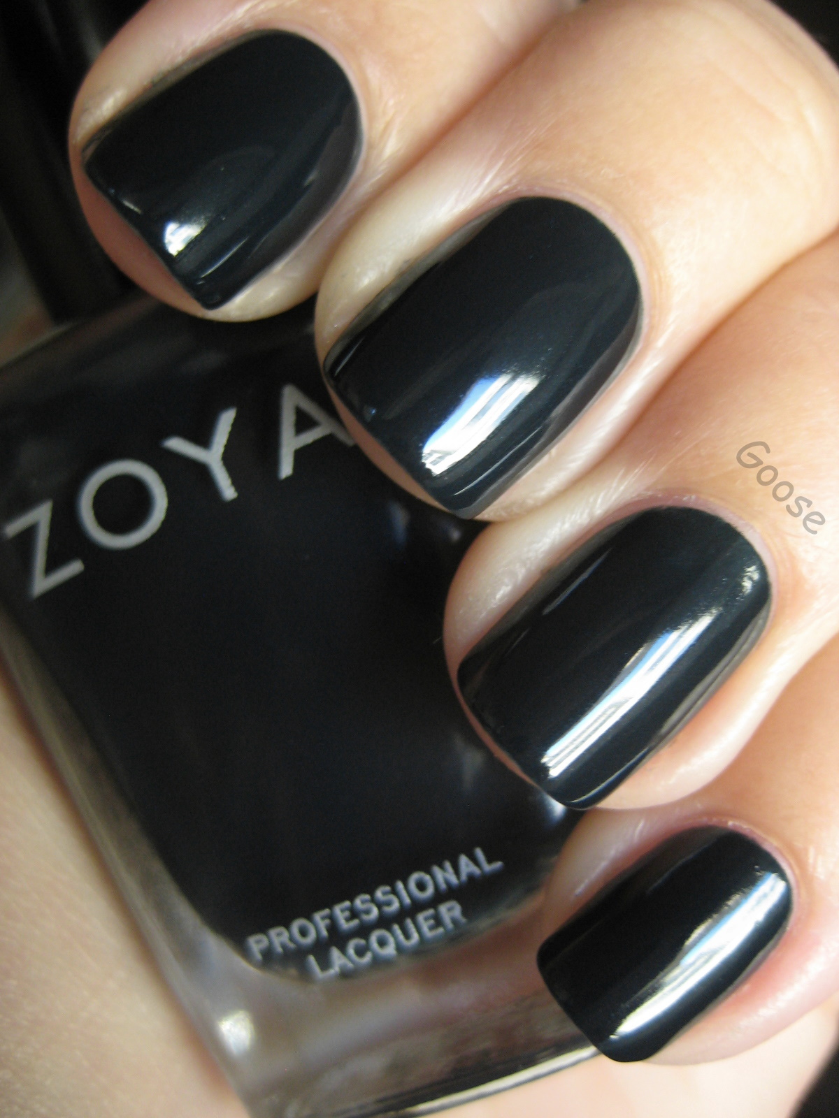 Goose's Glitter: Zoya Swatches - Greys and Blues (pic heavy!)