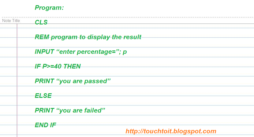 Begain!: QBASIC: And Its Programing Concept