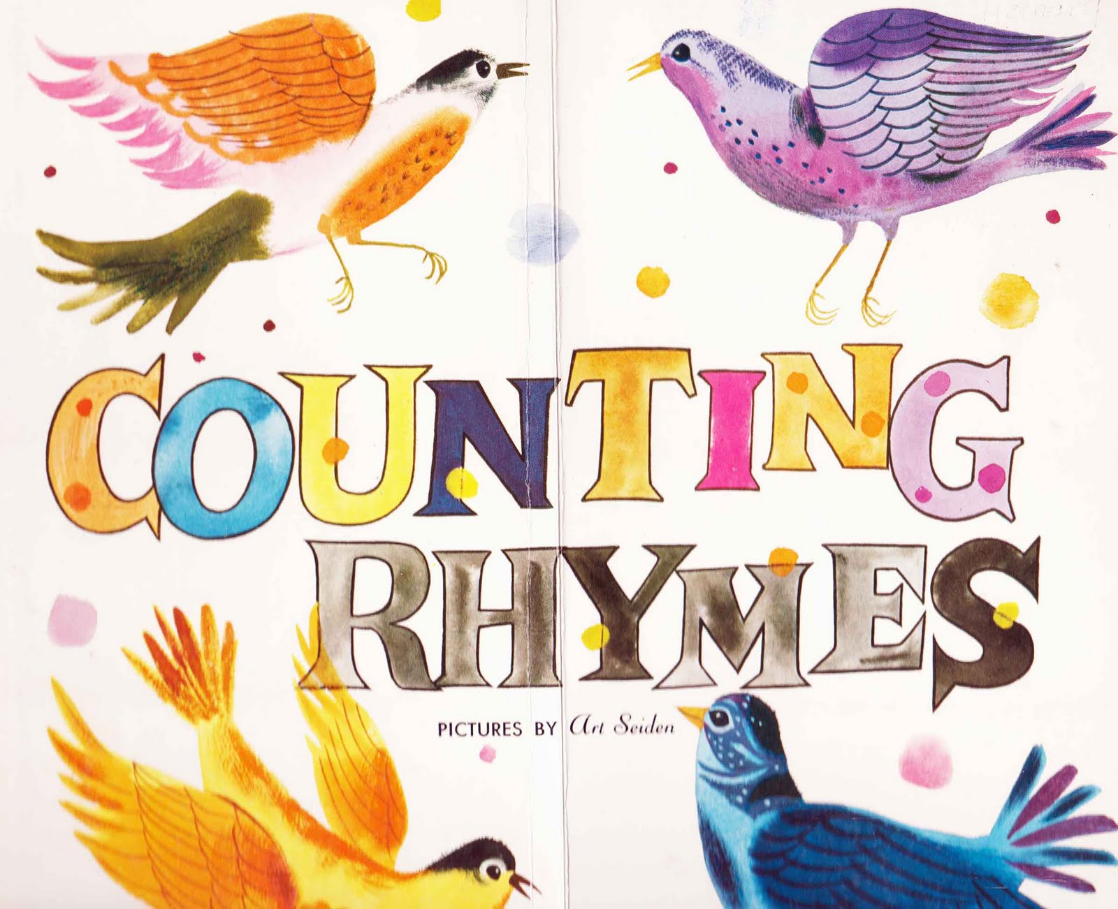 Vintage Kids' Books My Kid Loves: Counting Rhymes