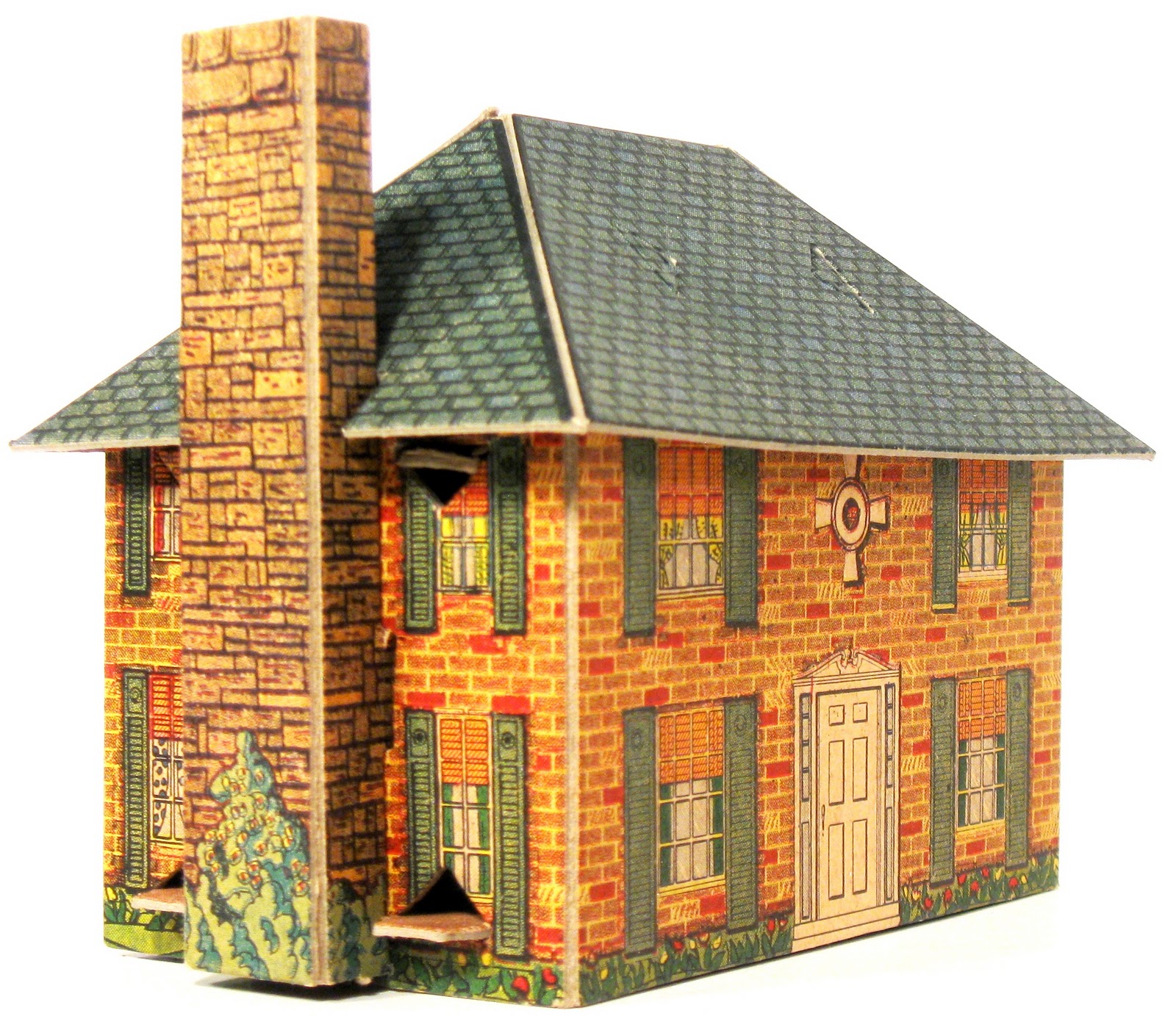 Toys and Stuff: Built-Rite House No. 6 - Built-up