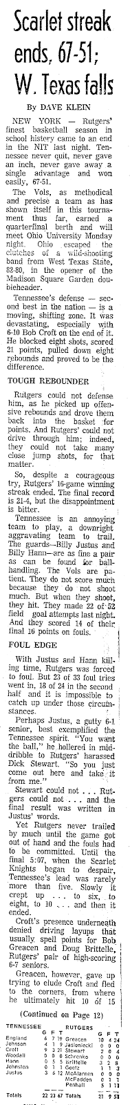 The Bells Must Ring - A Rutgers Basketball History Blog: 2019