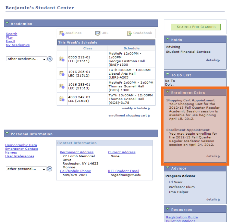 RIT SIS: Now That the New SIS is Live: Part One