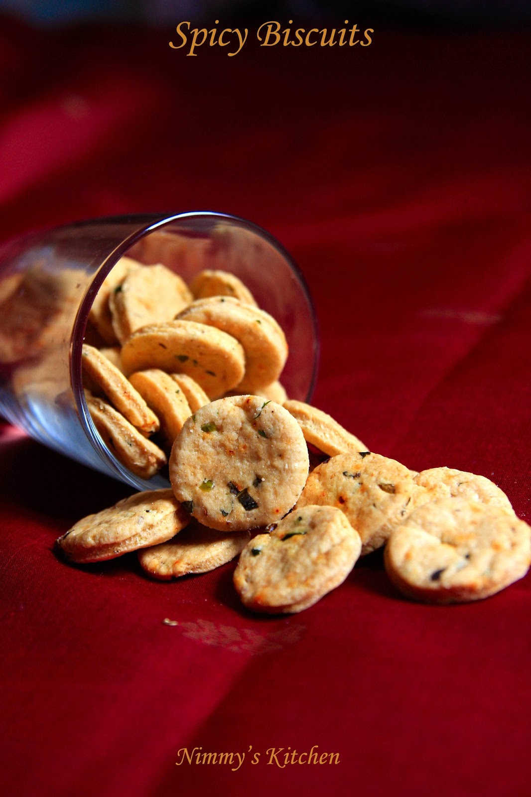 Nimmy's Kitchen: Spicy Biscuits