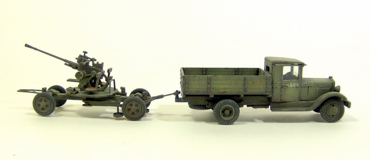 Gulumik Military Models: ZiS-5 with 61K AA gun 1/72 PST - Gallery