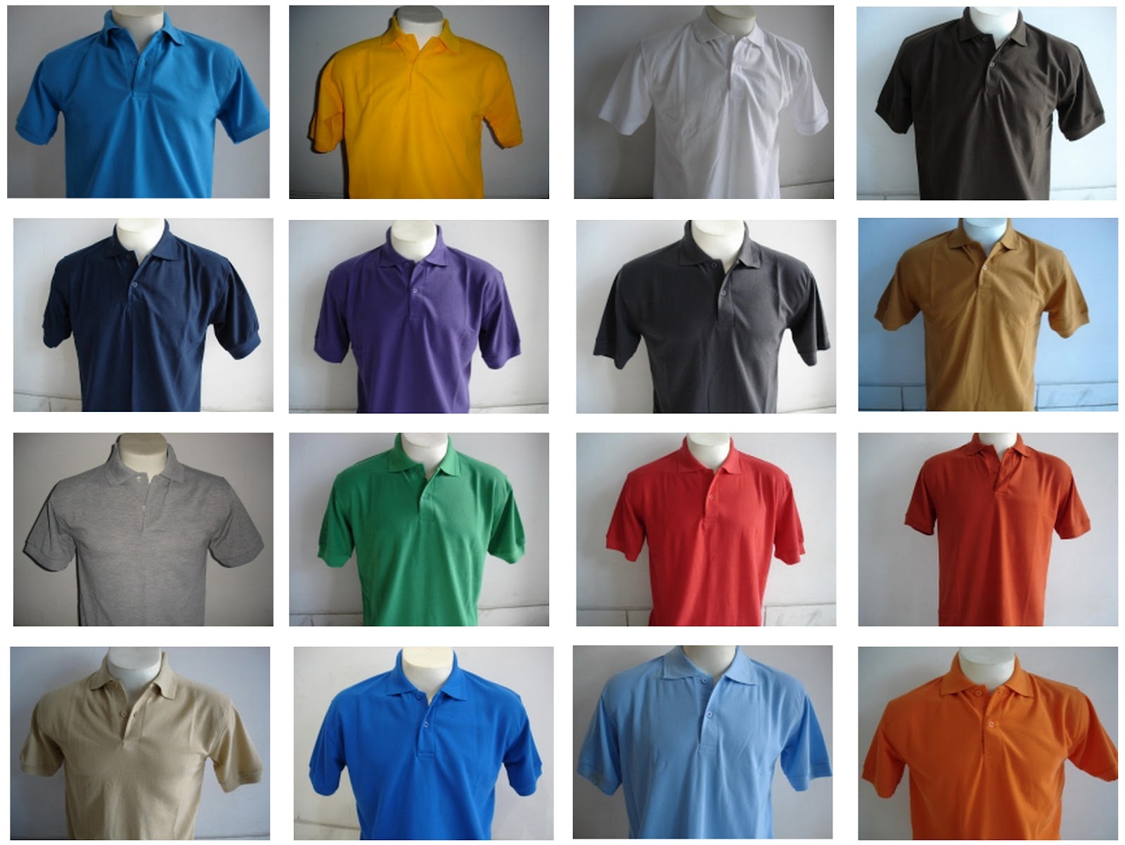 MiShion: Berbagai Macam Warna Polo Shirt Polos