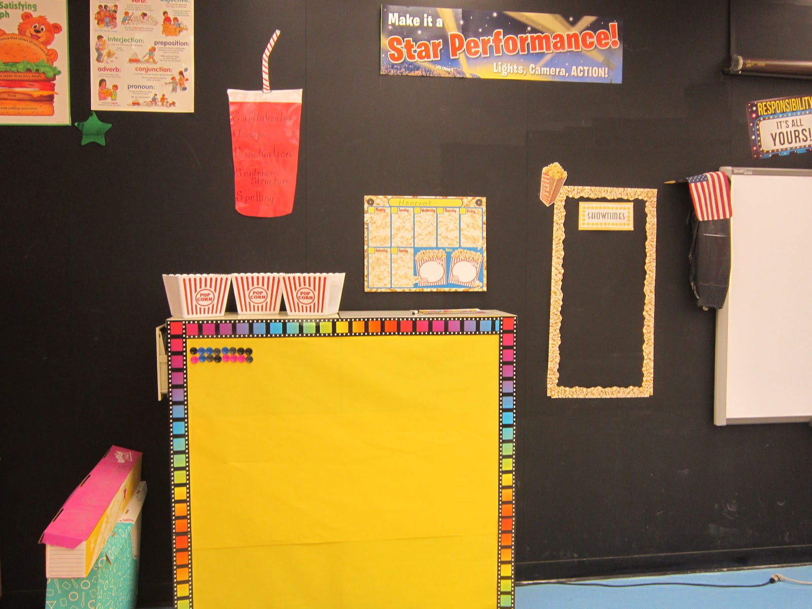 Fifth Grade Fabulosity: Hollywood Themed Classroom Pictures...just a start.