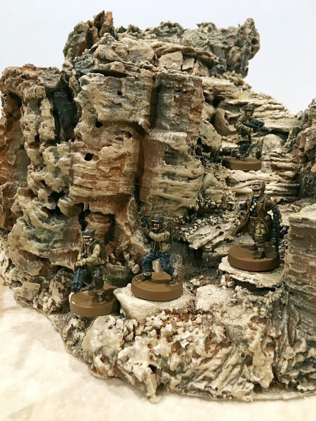 1000 Foot General: Rocky Desert Hills for Wargames Tutorial Part 2