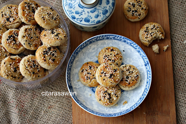 Biskut Walnut Cina / Chinese Walnut Cookies ~ Must Read!