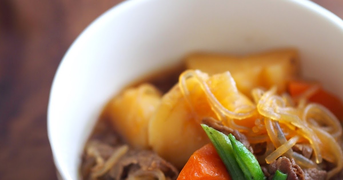 Da Washoku Kitchen: NIKUJAGA (Meat and Potato Stew)