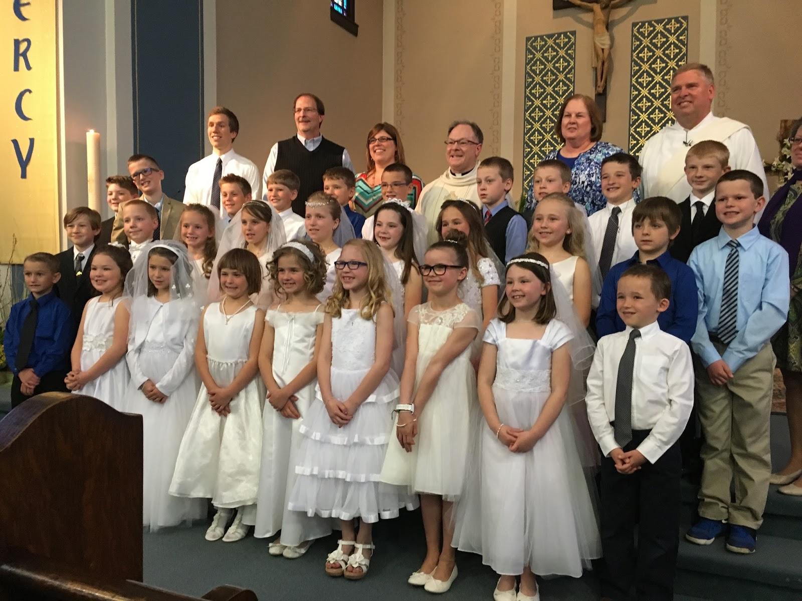 The Huinker Family Blog: Olivia's First Communion