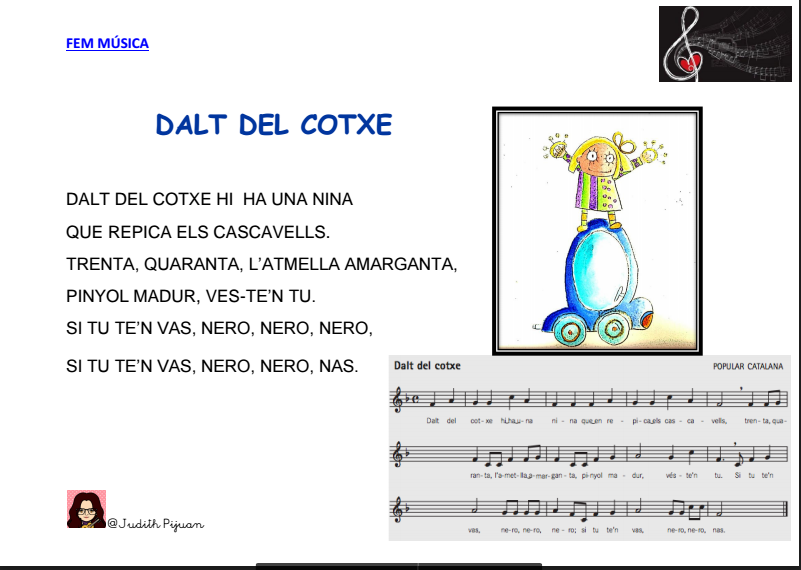 PETITS GRANS MÚSICS: DALT DEL COTXE A P4