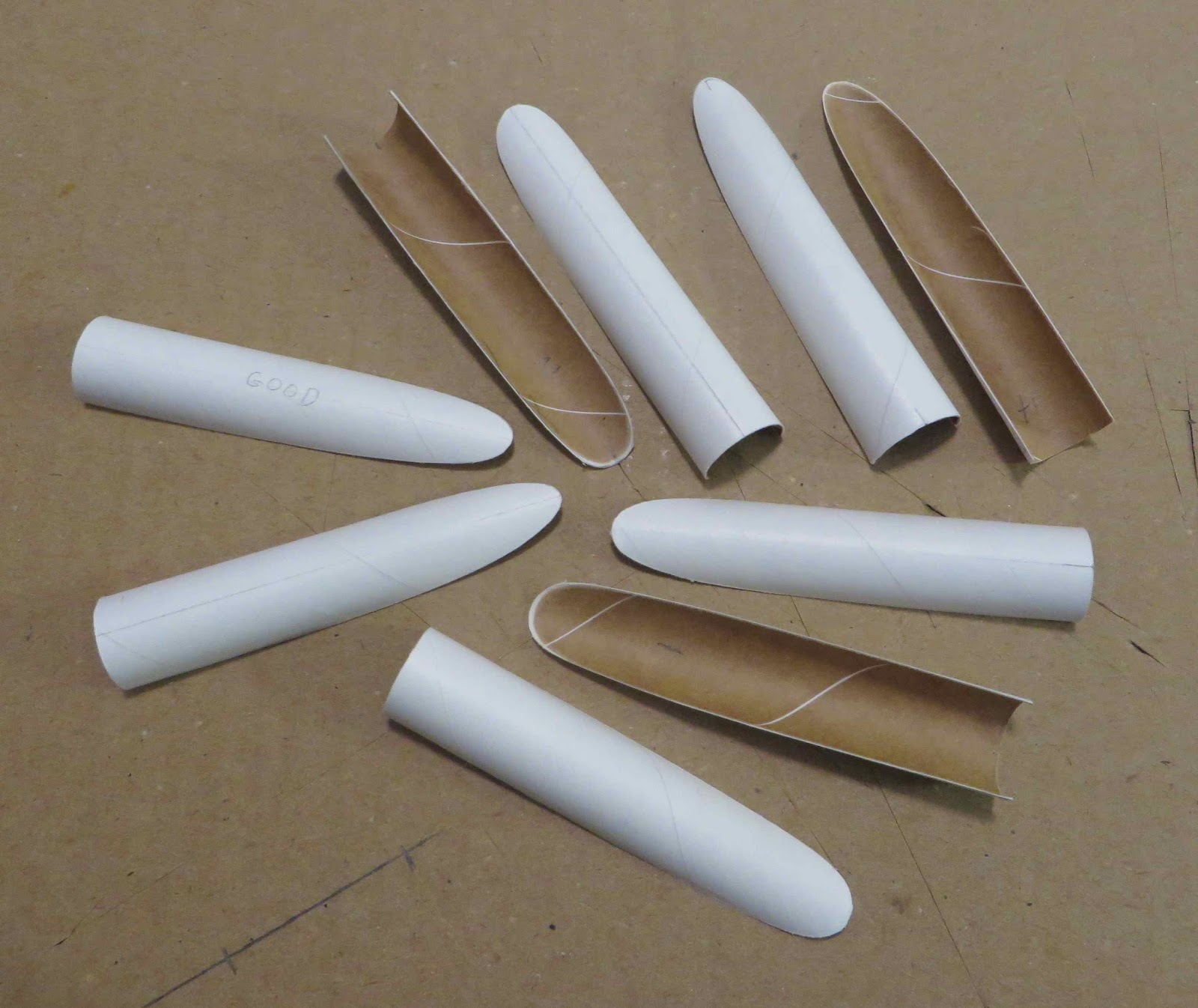 Model Rocket Building: F-104 Intake Pattern Development, Part 1