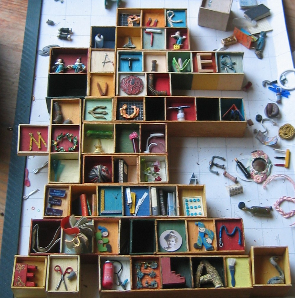 patouillage et patouillis : Alphabet objets