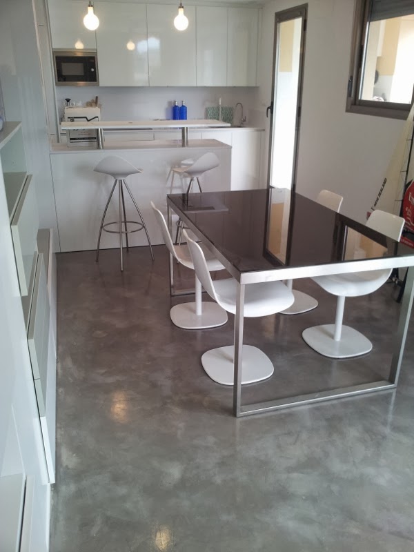 MICROCEMENTO CASTELLON: MICROCEMENTO GRIS PLATA