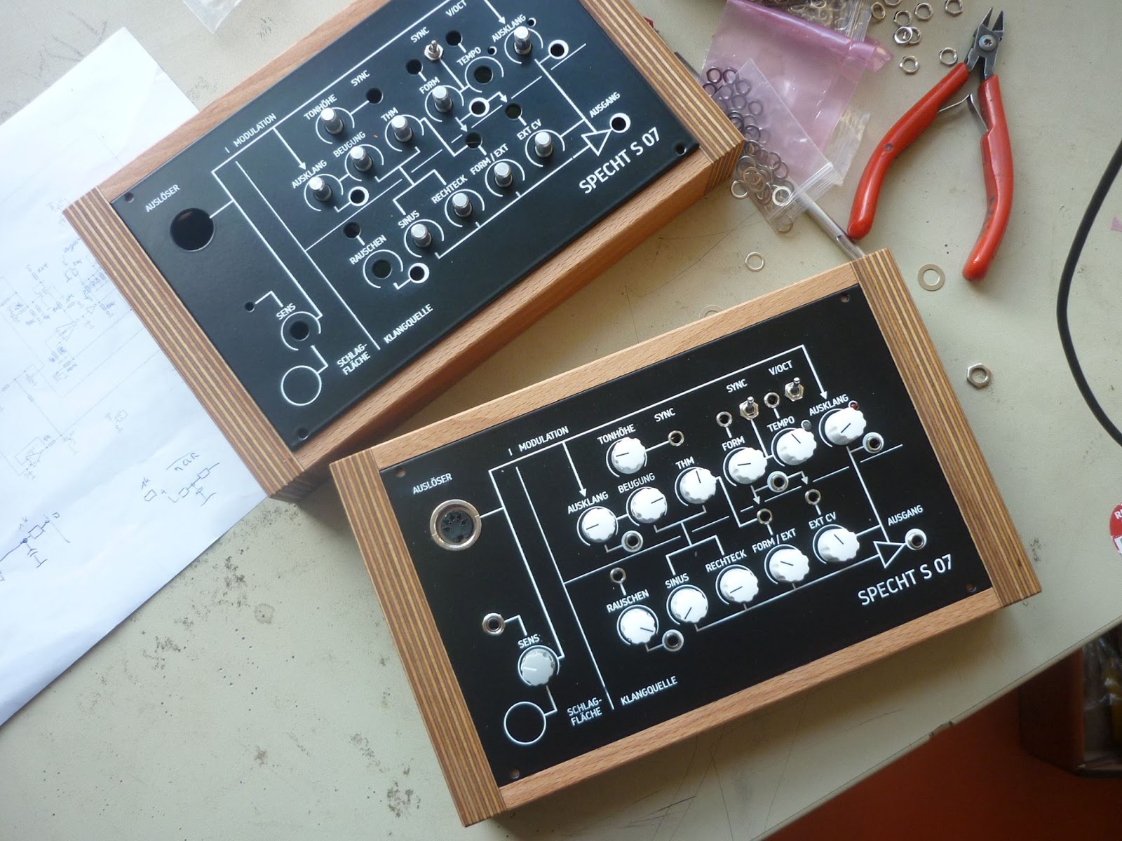 MATRIXSYNTH: Curetronic's New Specht S 07 Mini Synth