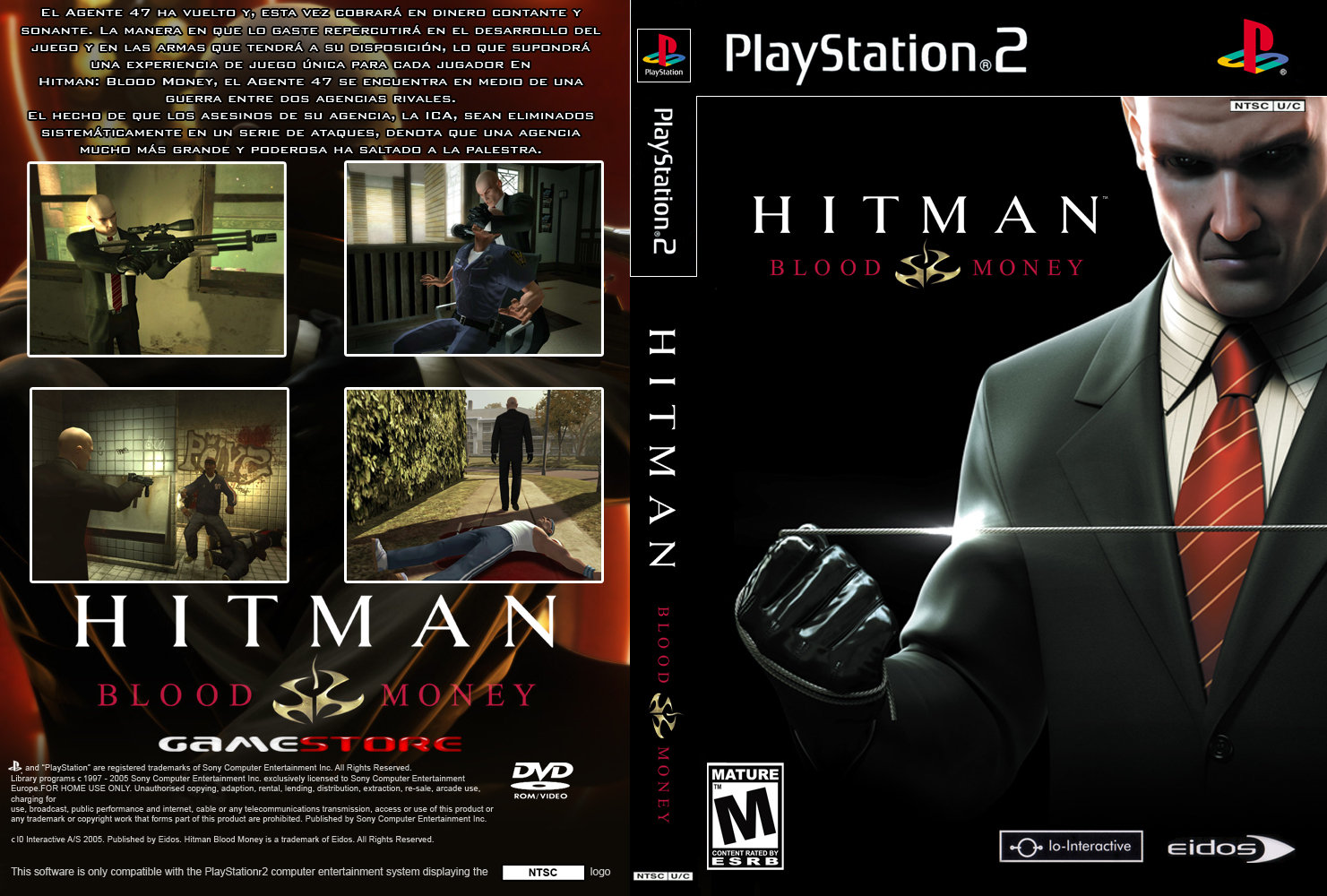 Filmes Prediletos Nota 10 PS2: PS2 Hitman