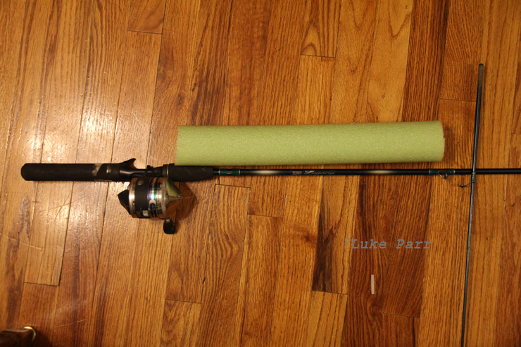 Home-made Fishing Pole Float
