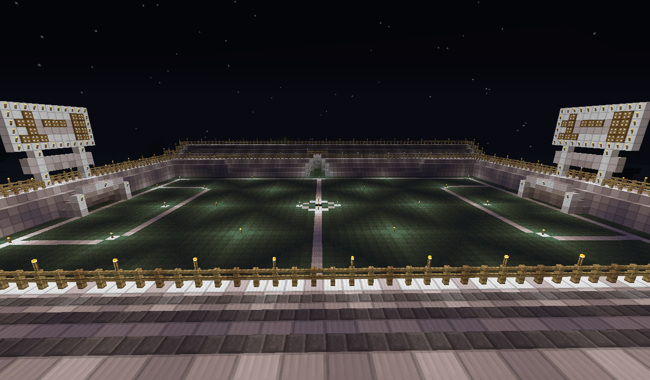 World MineCraft Builder: Mini Stadium