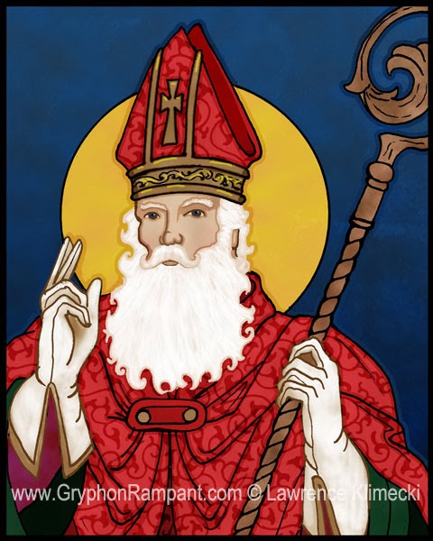 The Catholic Illustrator’s Guild: Saint Nicholas
