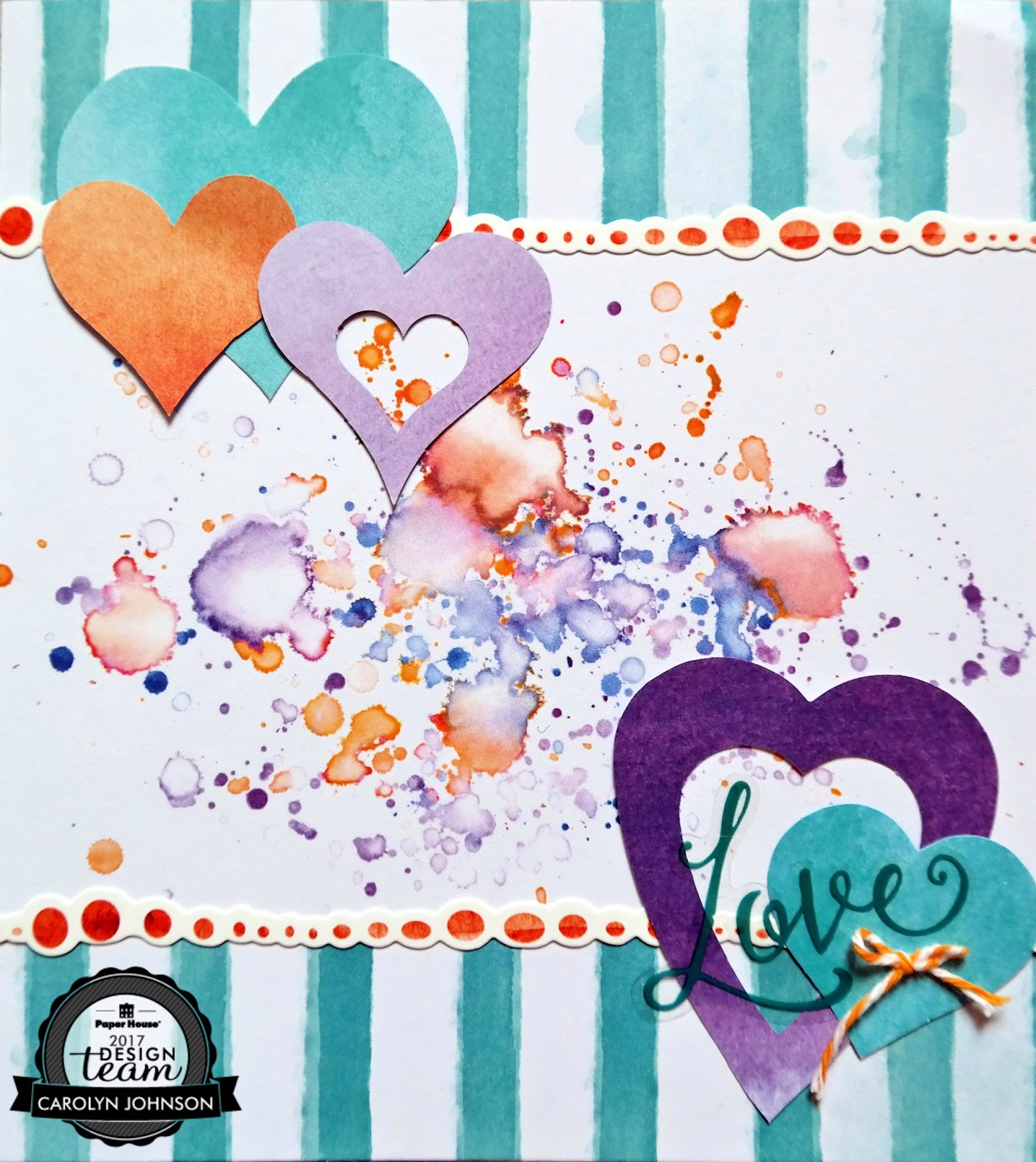 Ramblings of a Winnipeg Mommy: Hearts and Feathers Cards for Paper ...