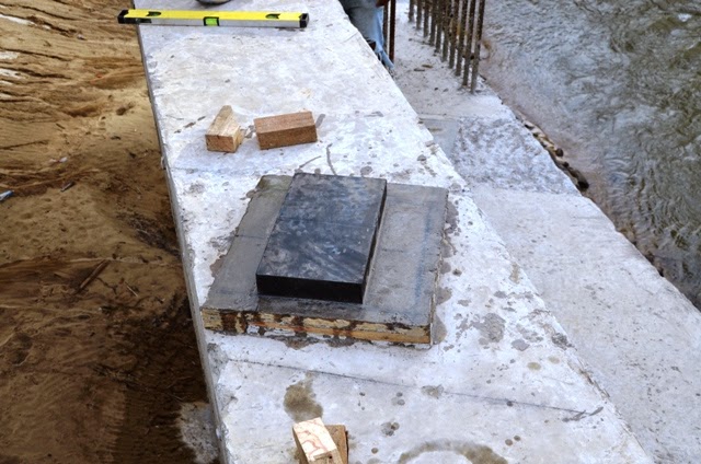 Construction of a new bridge at Dambai, Penampang, Sabah