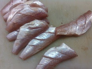 Vaniensamayalarai: Goldbond Goat Fish (Navara Meen) Stir Fry