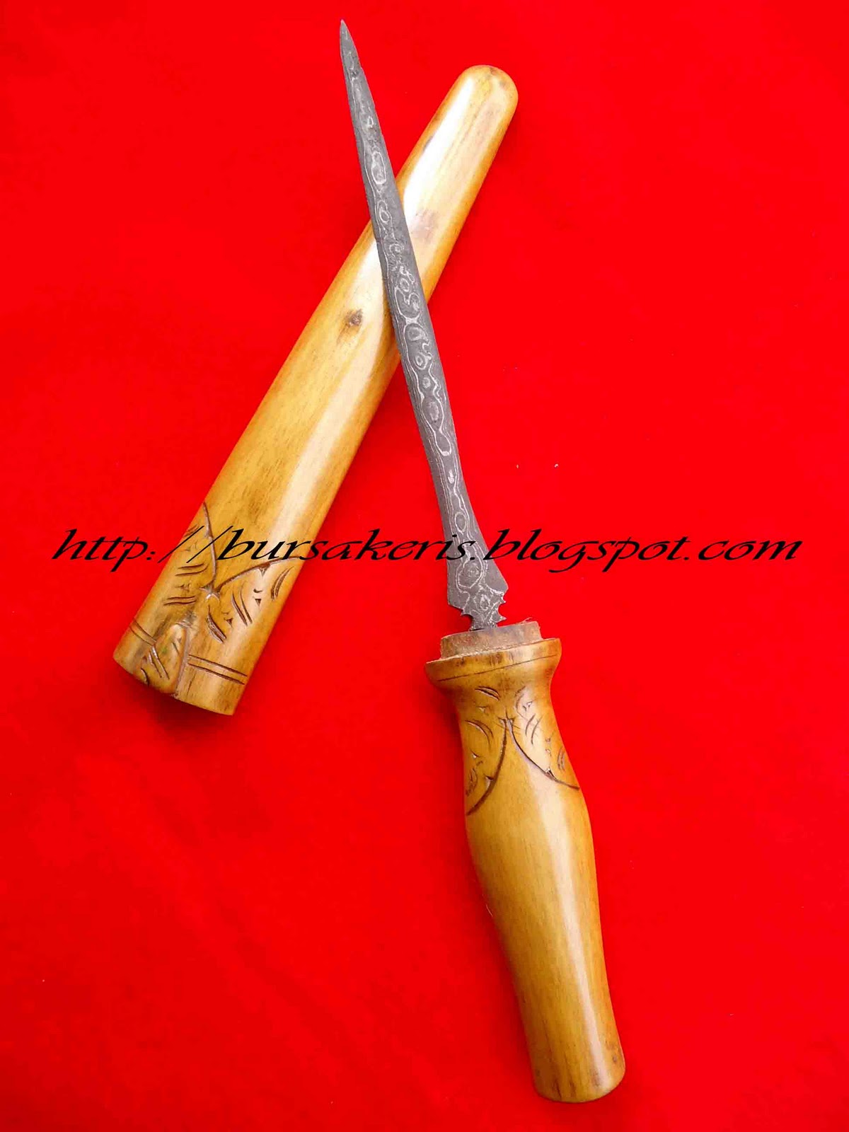 Tombak Menur Pamor Tirto Tumetes HB | Keris Alam Ghaib | Jual Pusaka ...