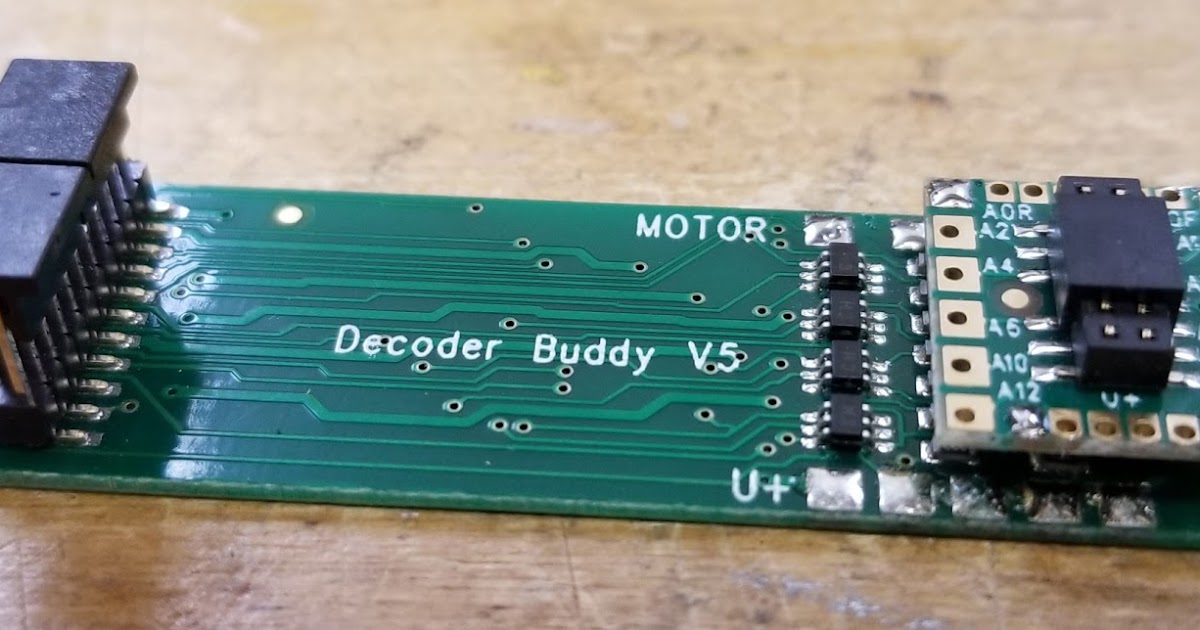 The Hostler's Inn: NIXTRAINZ Decoder Buddy V5 - 21 Pin Decoder Motherboard