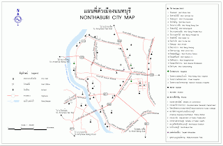 Nonthaburi Map Thailand Travel Tour Maps: Nonthaburi Map