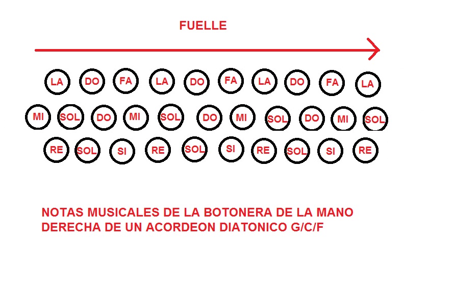 ACORDEÓN DIATÓNICO DE VALLENATO Y CROMÁTICO : ACORDEÓN DIATONICO DE ...