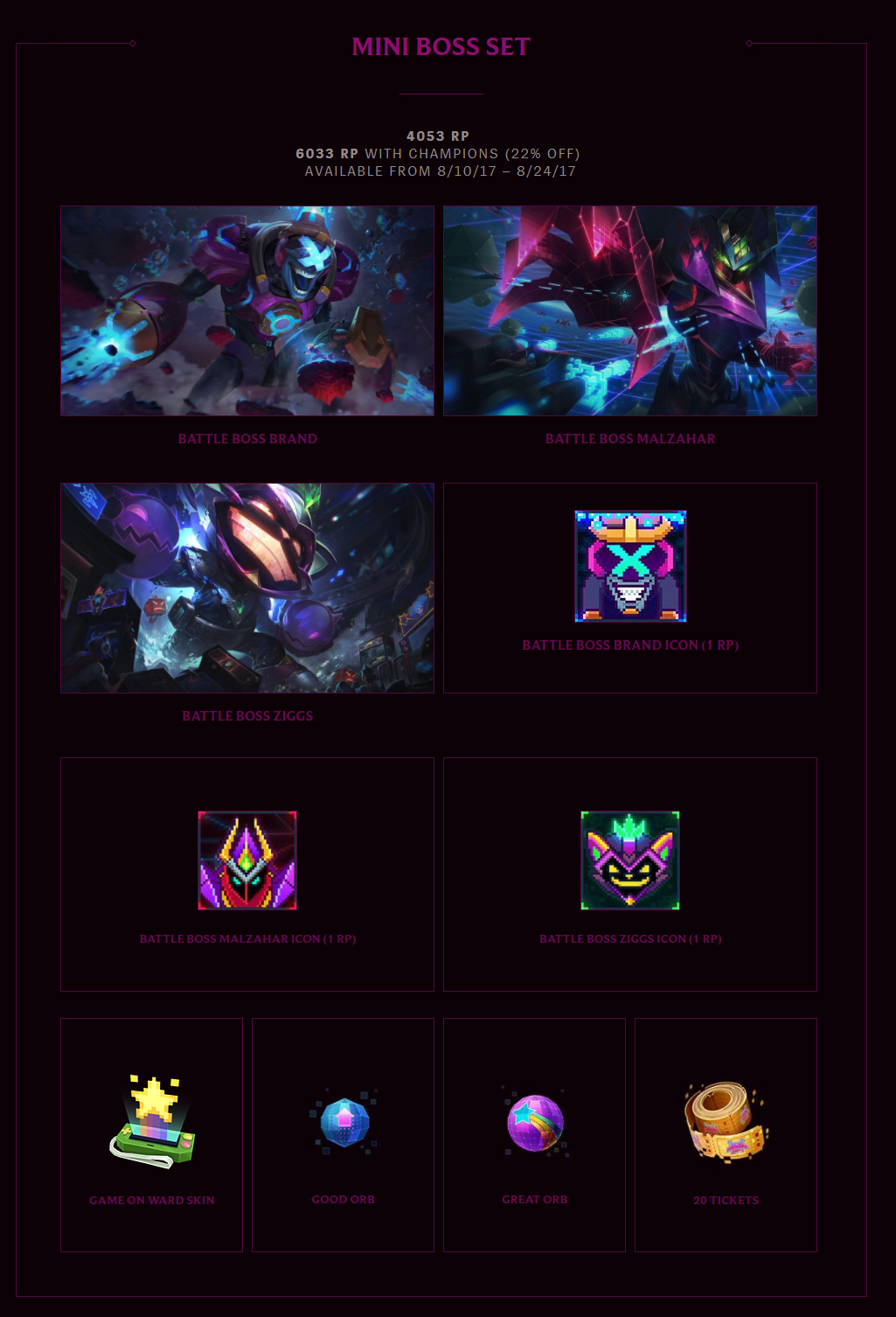 PSA If you buy the arcade bundle, you can get 2orbs for 1RP : r ...