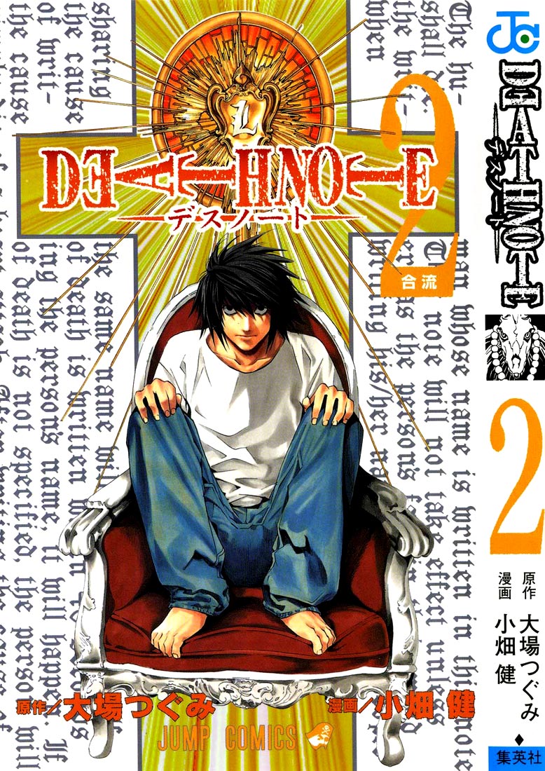 Death Note: Capas do mangá