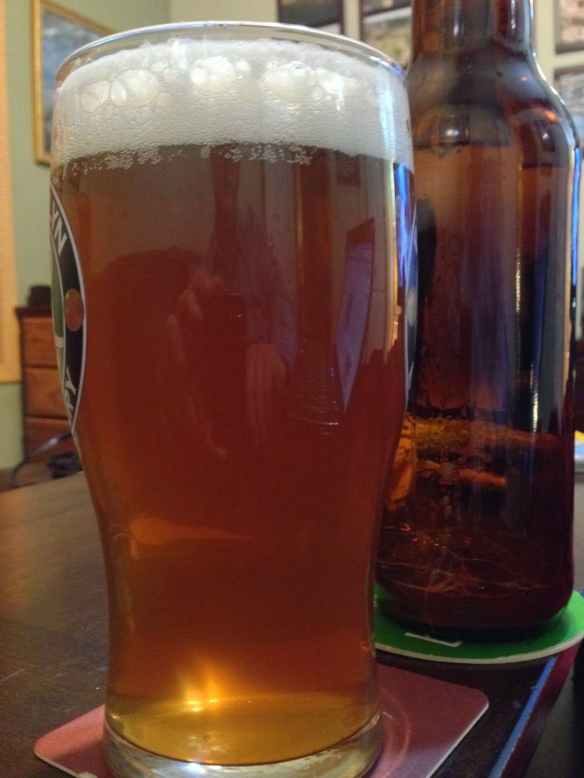 pint sized revelations: New Albion Ale Clone by Wood Shoe Brew House