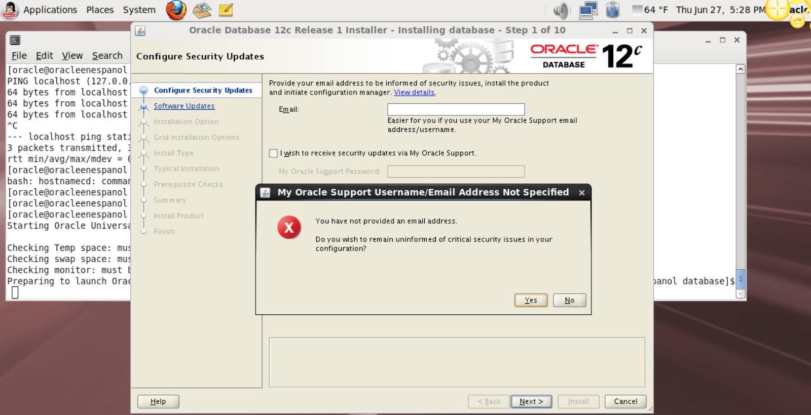 Oracle En Español: Instalando Oracle 12cR1