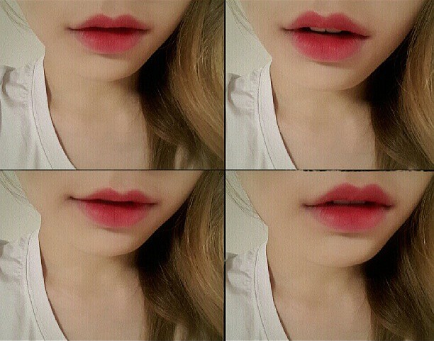 Girls’ Generation’s Taeyeon tries out her new Lip Pencil | PINKS LAND
