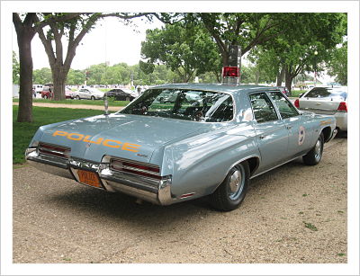 Washington Speaks: Police cars on the Mall
