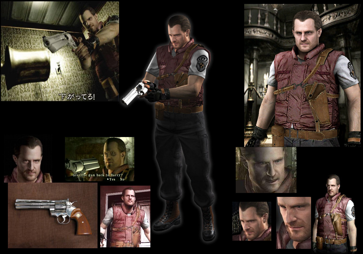 Ƹ̴Ӂ̴Ʒ Resident -Evil Ƹ̴Ӂ̴Ʒ : ¡¡Barry Burton!!