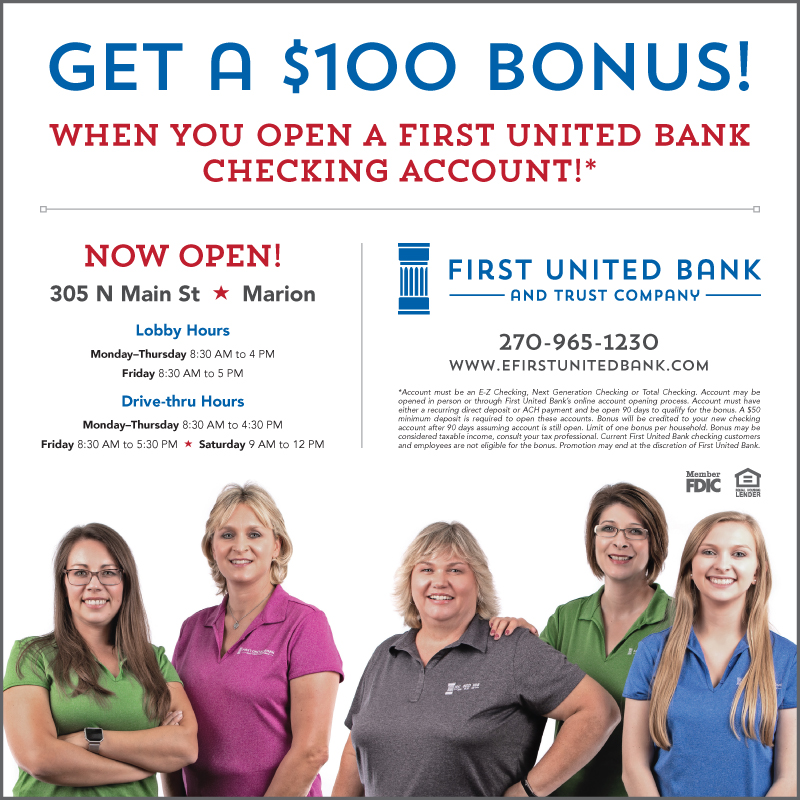The Press Online: Bank offers $100 incentive