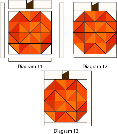 Fort Worth Fabric Studio: Pumpkin Patch Block Tutorial
