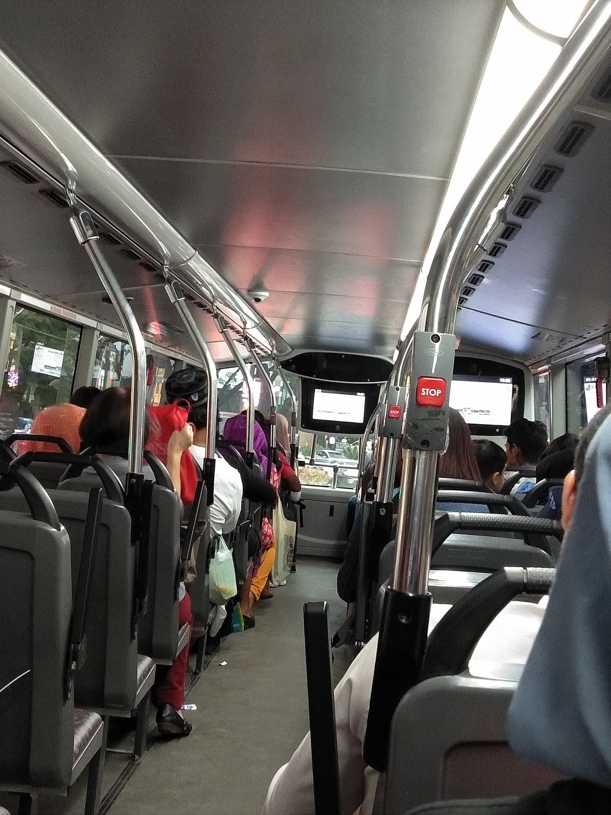 First Time Naik Bas 2 Tingkat Rapid KL. Sungguh Tak Ku Sangka