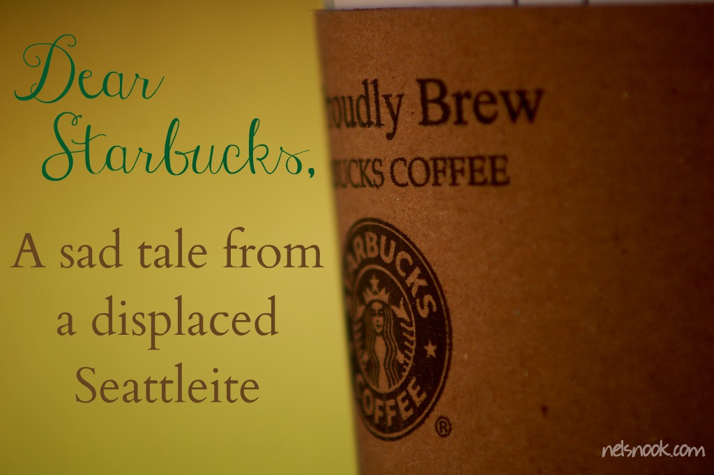 Dear my beloved Starbucks,