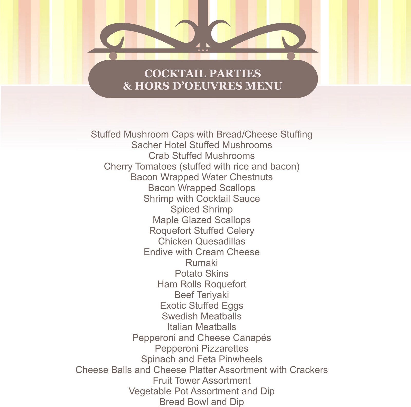 Cornucopia Bakery: The Cornucopia Catering