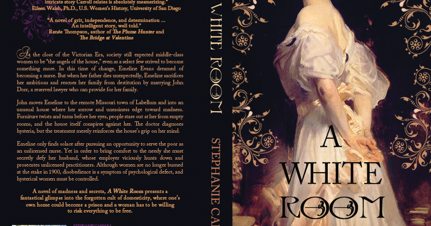 Historical Fiction Book Covers: New Cover Design: A White Room