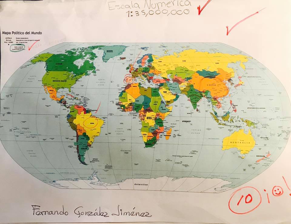 MARAVILLOSA TIERRA: ESCALAS