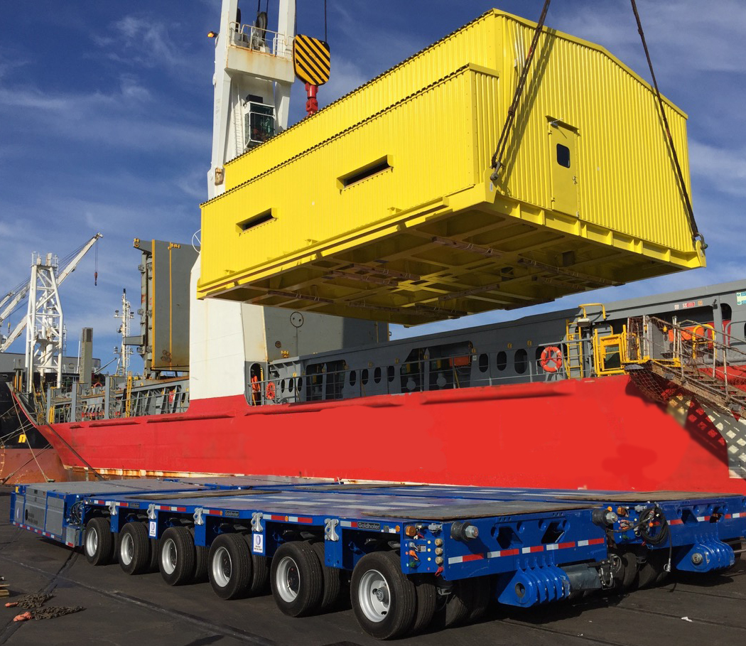 Hansa Meyer : Port Crane Transport - Delaware