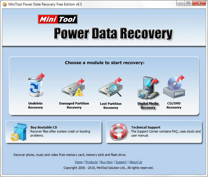 Free Portable Software: MiniTool Power Data Recovery 6.6 Portable