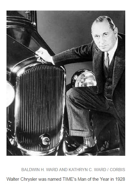 Walter P. Chrysler / One of The Richest Men - Automobile Giant - Born ...