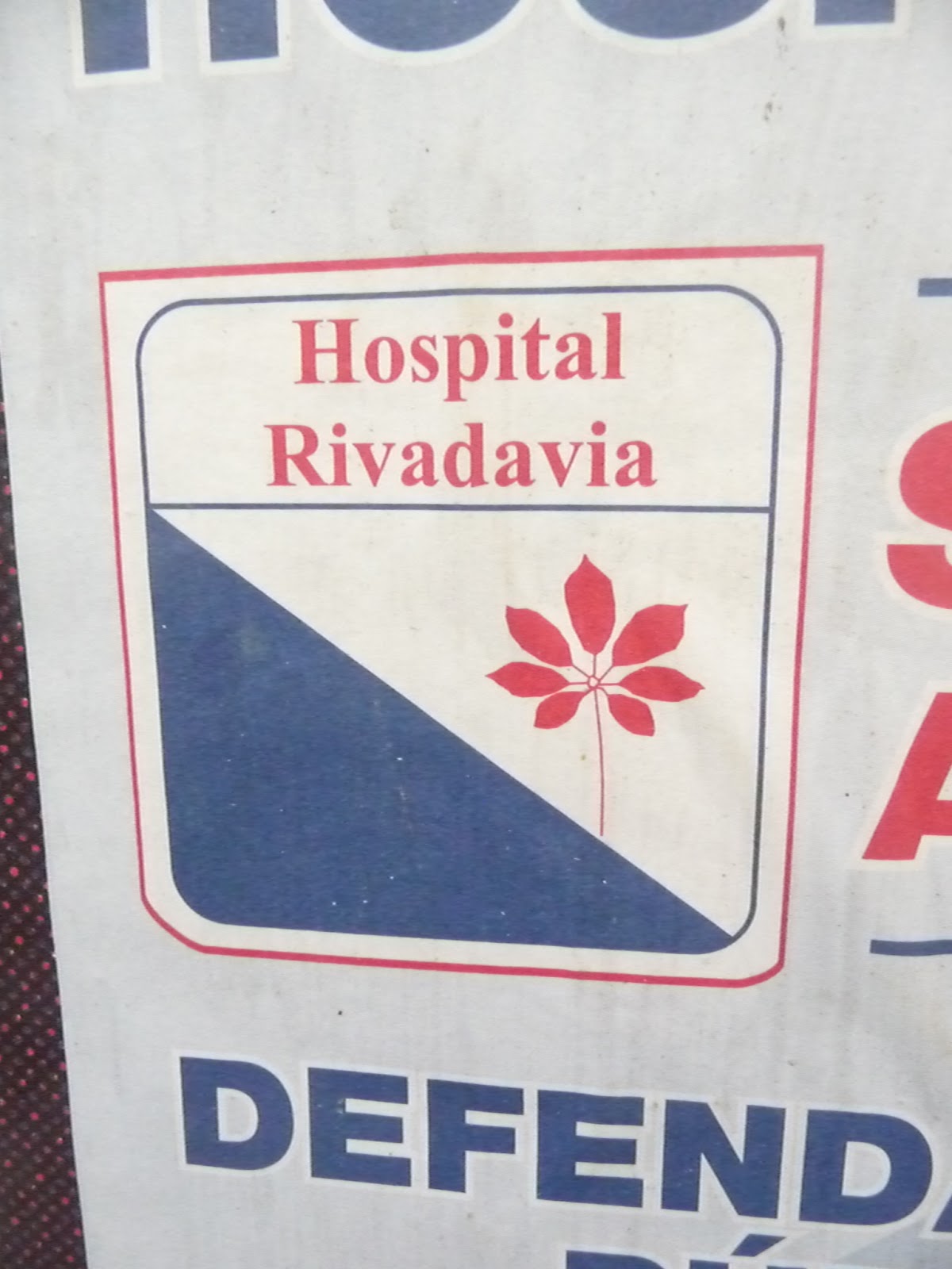Heráldica en la Argentina: Escudo del Hospital Rivadavia