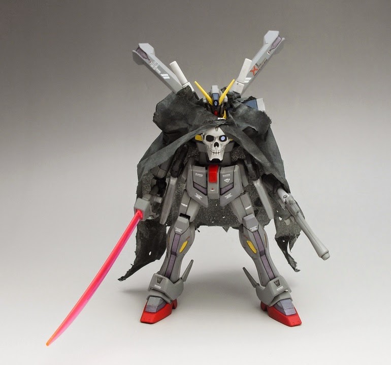 HGBF 1/144 Crossbone Gundam Maoh "Custom Cloak" Custom Build - Gundam ...